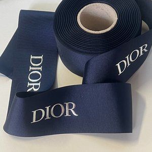 Dior | Party Supplies | Christian Dior Gift Wrapping Ribbons Navy Blue ...